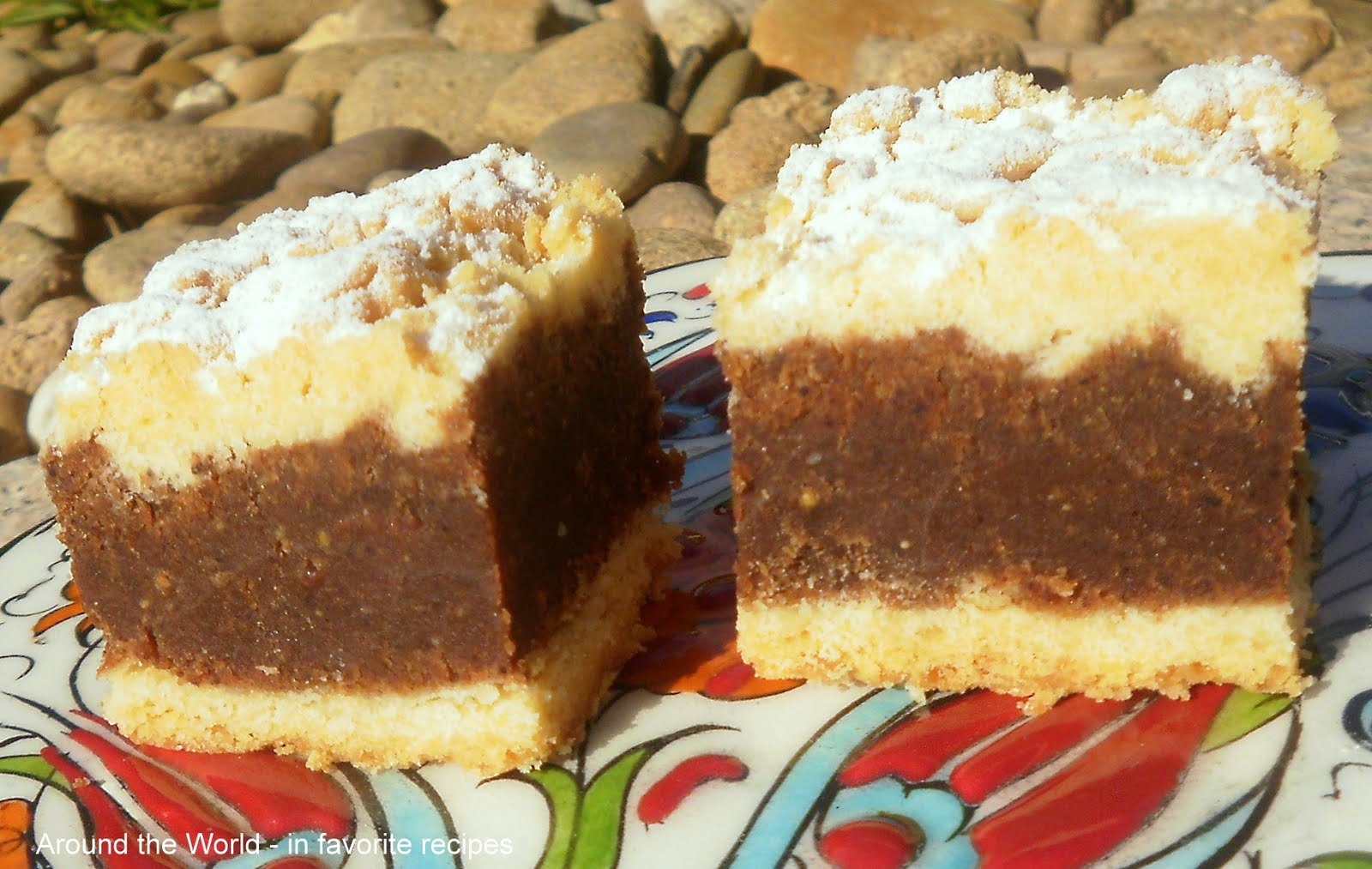 Around the World - in favorite recipes: Carob Slices