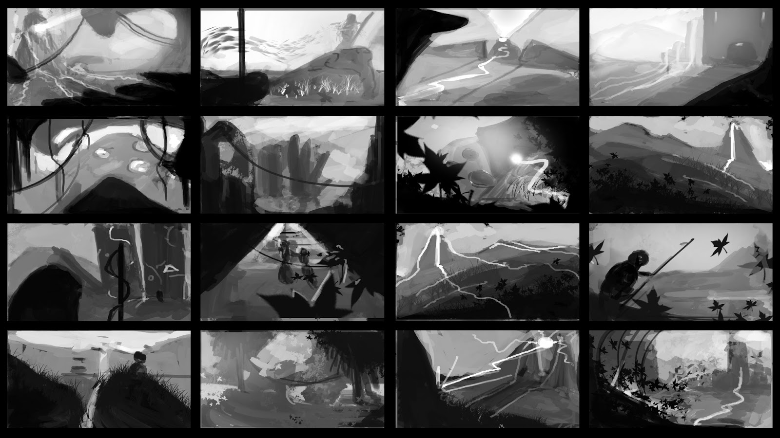Ant Faulkner: Environment Thumbnails