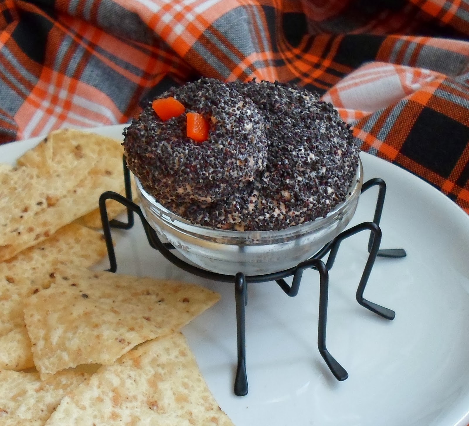 Happier Than A Pig In Mud: Southwestern Cheese Ball Spiders-Individual ...