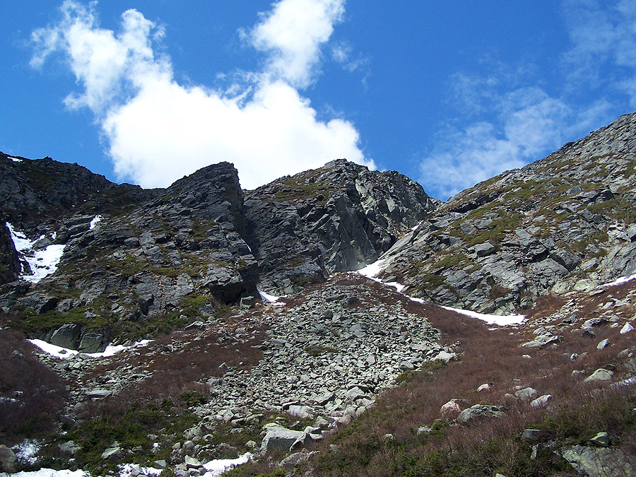 Hiking in the White Mountains: Huntington Ravine: Following in the ...