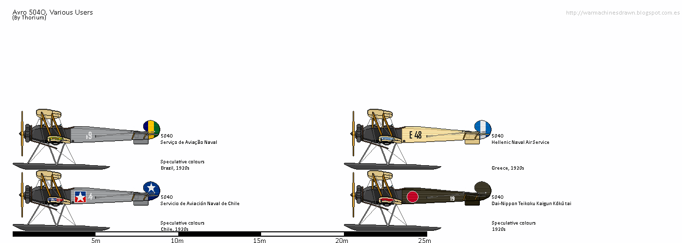 War Machines Drawn: Avro 504O