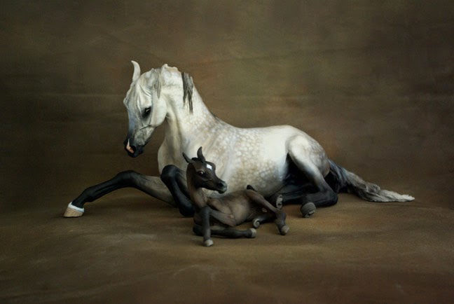 Resin Horse Editions: painted by Kate Schick