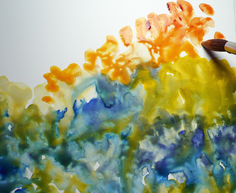 Zeh Original Art Blog Watercolor and Oil Paintings: Birch Trees in ...