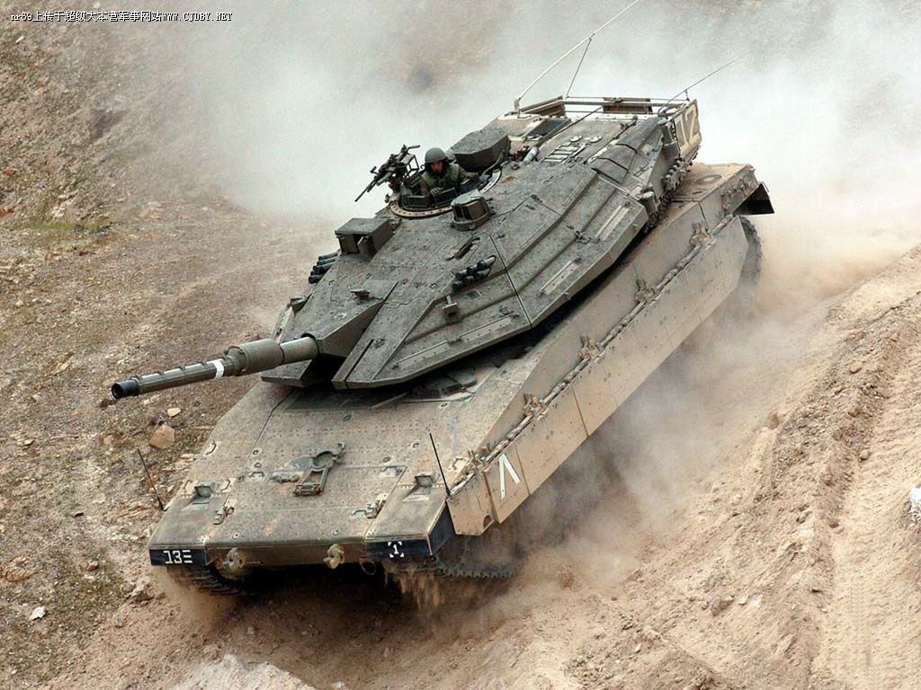 WARFARE Blog: ISRAEL MILITARY INDUSTRIES MERKAVA MK IV. O leão do deserto