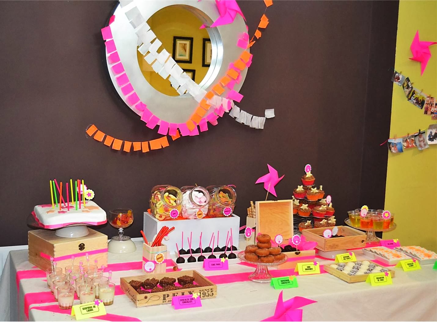 LA FIESTA DE PEPA: Una fiesta Flúor