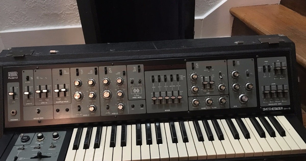 MATRIXSYNTH: 1978 Roland SH-5 Synthesizer SN 521310