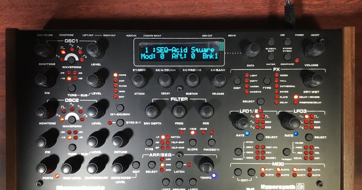 MATRIXSYNTH: Hypersynth Xenophone Advanced Analog Synthesizer