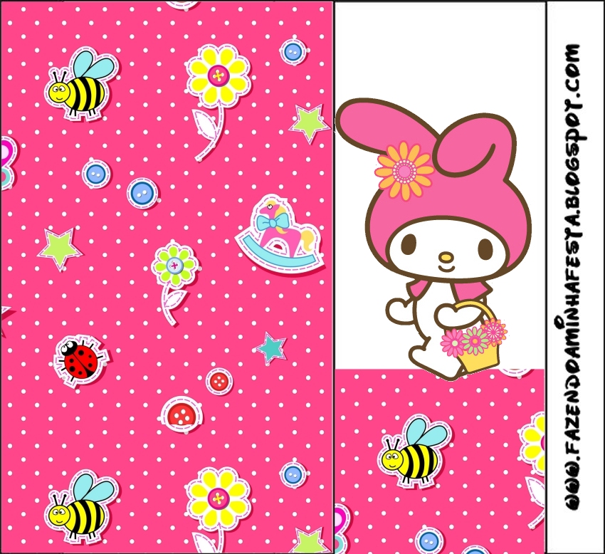 My Melody Birthday Party: Free Printable Candy Buffet Labels. - Oh My ...
