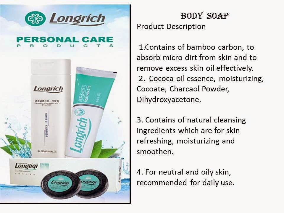 LONGLIQI INTERNATIONAL UK LIMITED: LONGRICH PRODUCTS