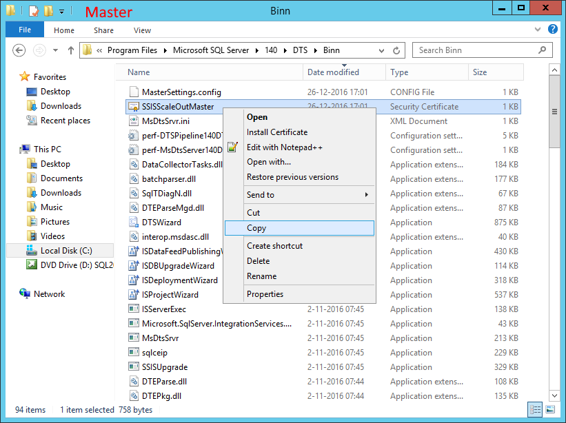 Microsoft SQL Server Integration Services: Setup SSIS Scale Out