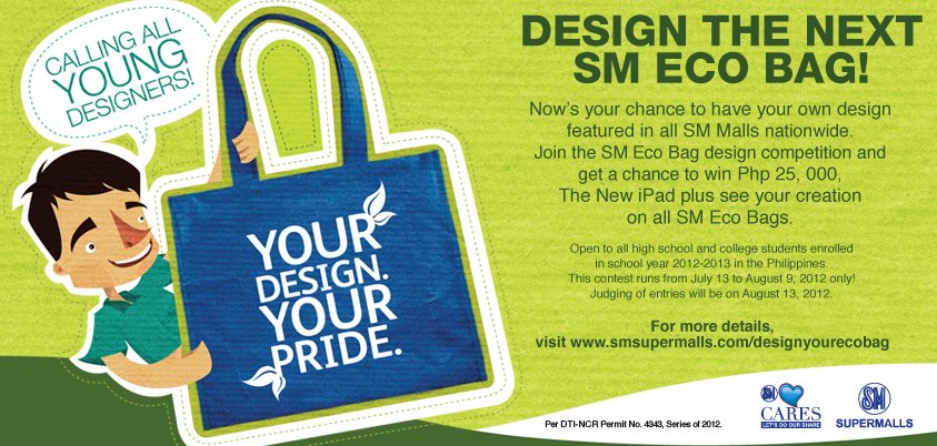 SM SUPERMALLS LAUNCH ECO BAG DESIGN CONTEST