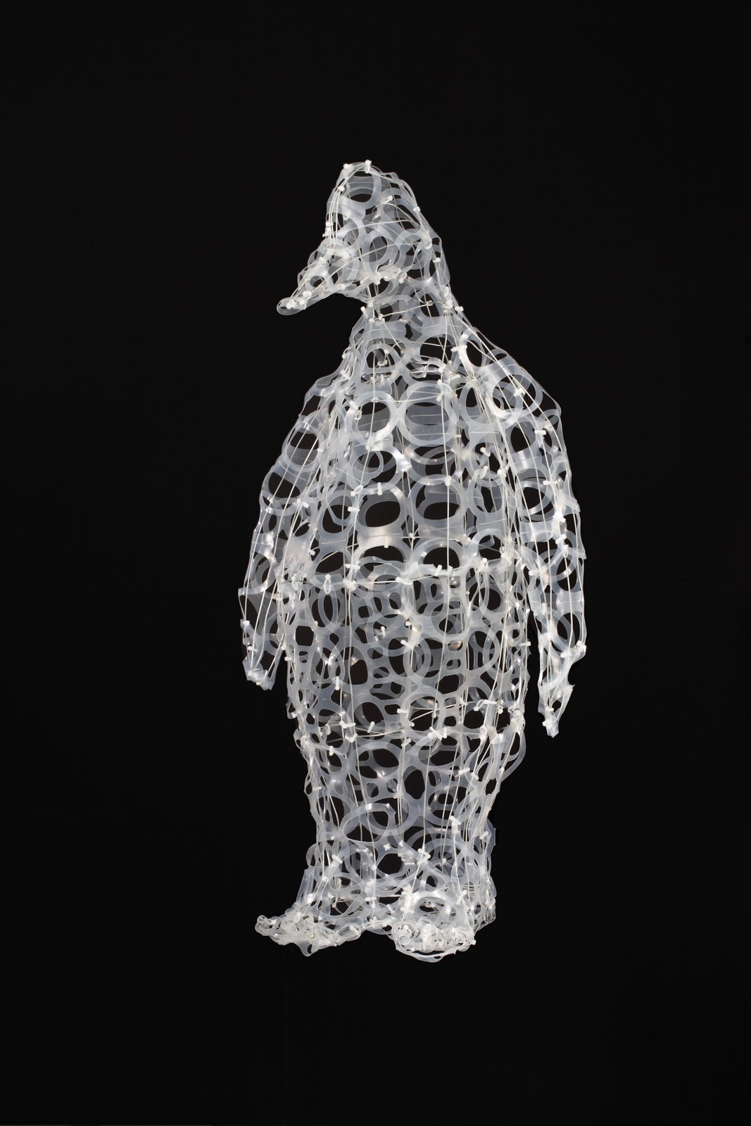 pointgreen BLOG Rossa Cole: Penguin of Six Pack Rings.