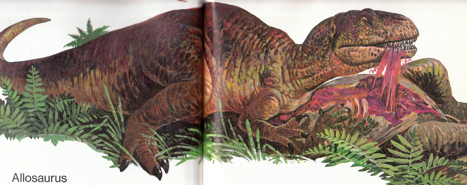 Love in the Time of Chasmosaurs: Vintage Dinosaur Art: Dinosaurs! The ...