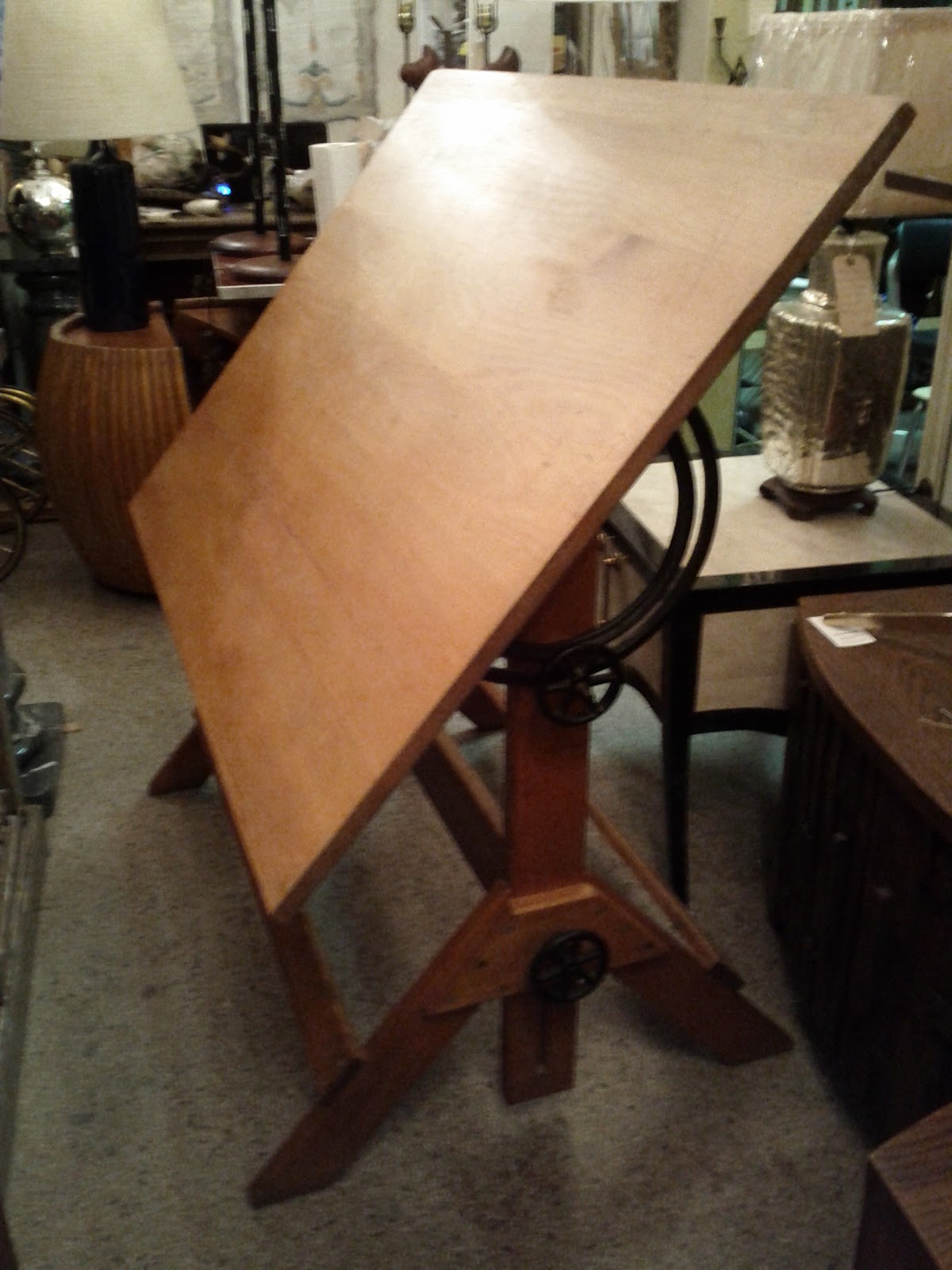 Era Antiques: 1960´s Drafting Table