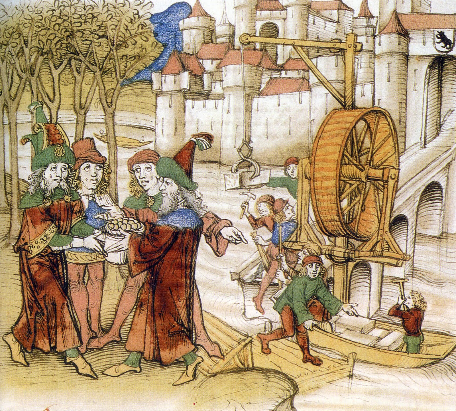 Medioevo y Renacimiento: Técnica constructiva, Coldstream