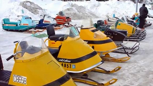 Just A Car Guy: 16th annual Sno Birds vintage snowmobile get together ...