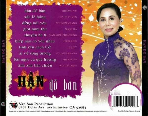 Vân Sơn CD - Hận Đồ Bàn ~ Cover Nhạc Việt