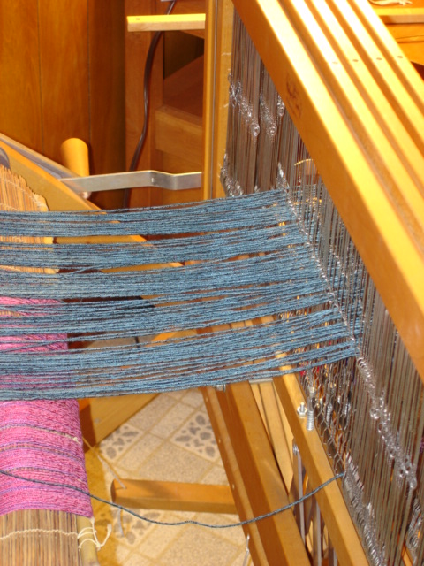 Reflections: Warping a Loom Back to Front - Part 4