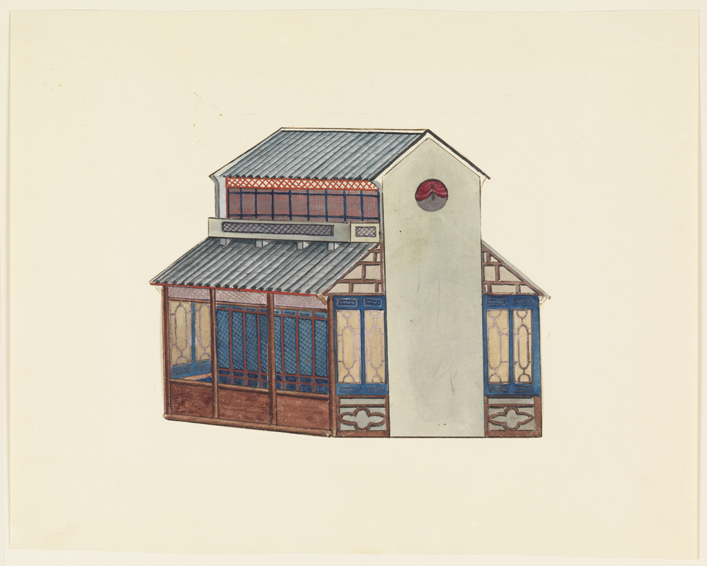 Spencer Alley: "Chinese" Pavilions by Frederick Crace