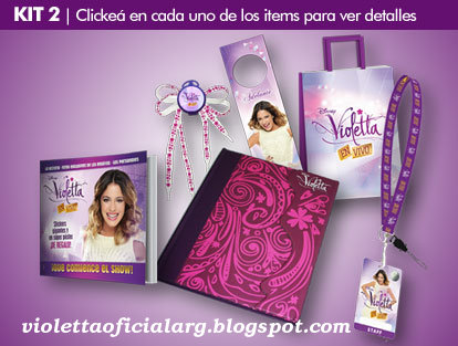 Violetta Fans Club: Kits Para violetta en vivo