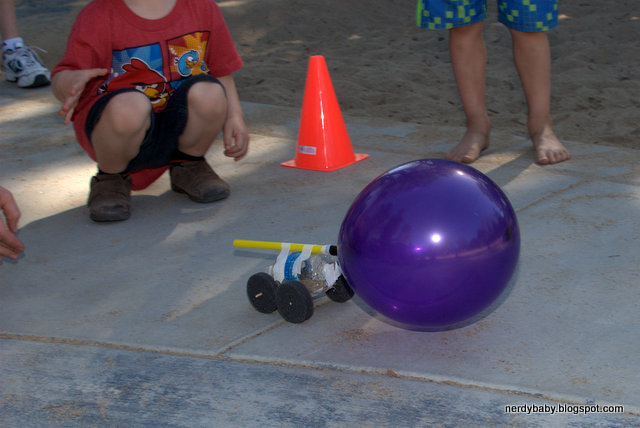 Nerdy Science: Balloon Racers in the Park