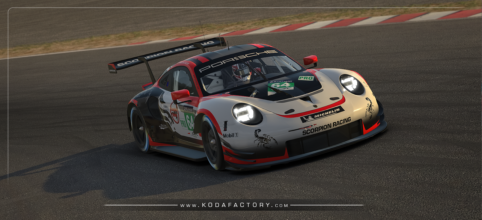 Koda Factory: Scorpion Racing Porsche 911 RSR GTE | iRacing