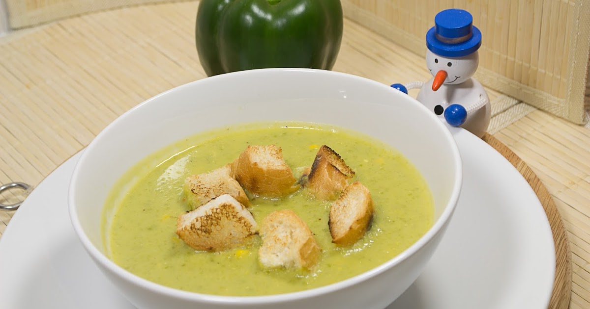 Katastrofa la cocina: Como preparar una crema de pimiento con elotes.