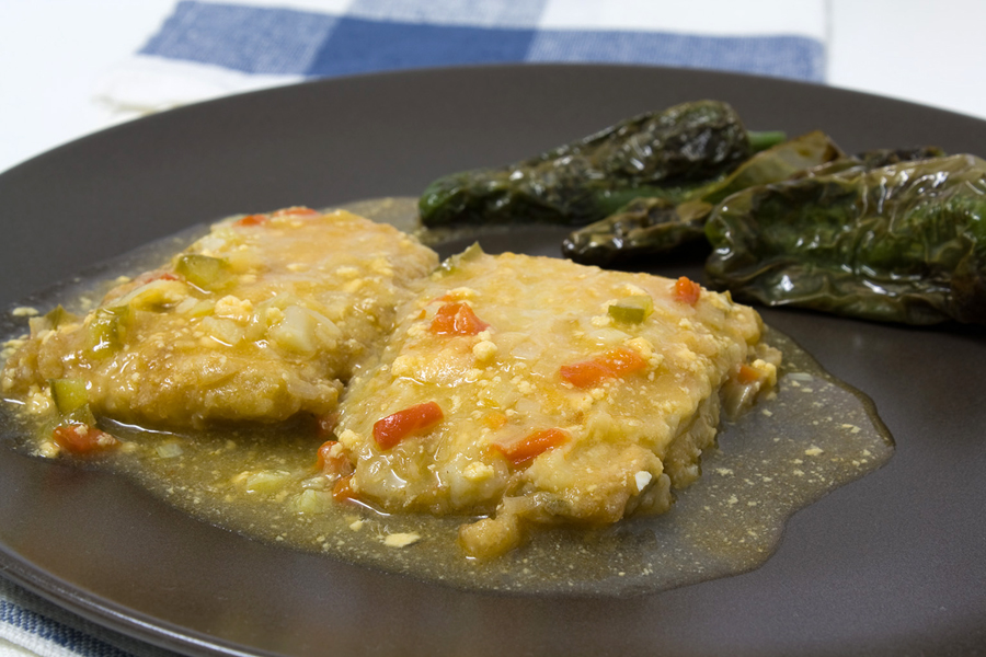 e-cocinablog: pencas de acelga rellenas en salsa