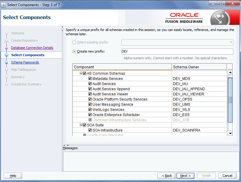 SOA12c - RCU Step by Step Installation - Oracle Fusion Middleware Blog