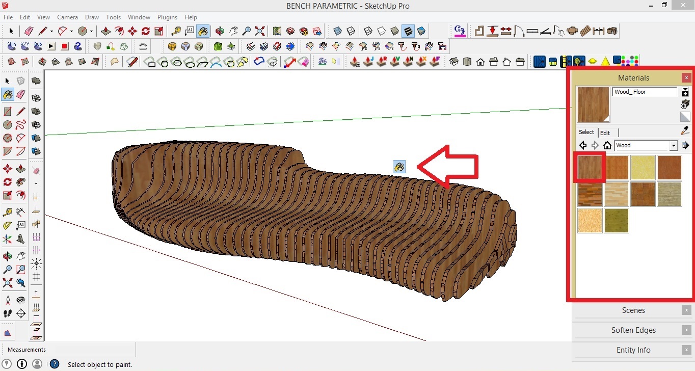 Making a Parametric Bench: Sketch-Up Modelling Tutorial