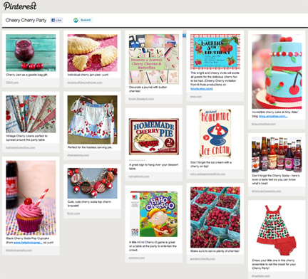 bnute productions: Cheery Cherry Inspiration on Pinterest