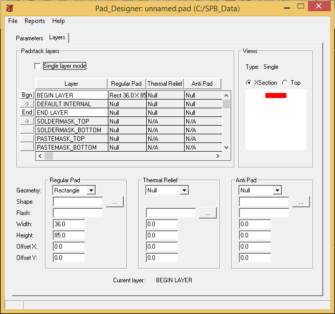 Creating a custom padstack in Cadence | Embedded Systems Design Resources