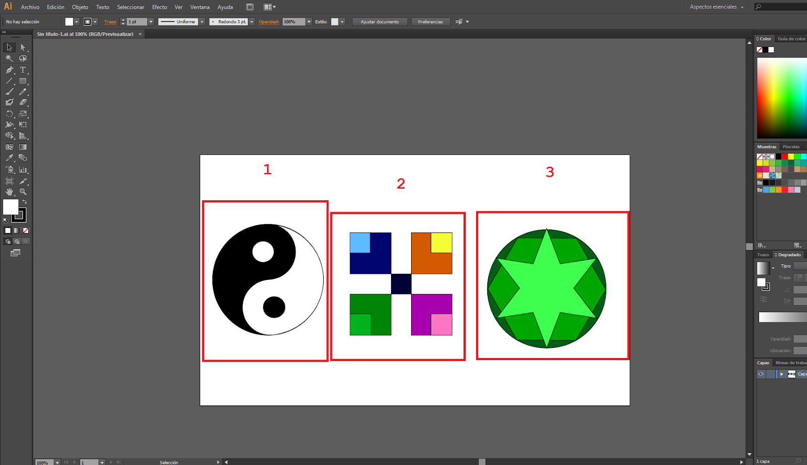 Shirley : formas adobe Illustrator