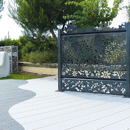 decoracion en chapas caladas