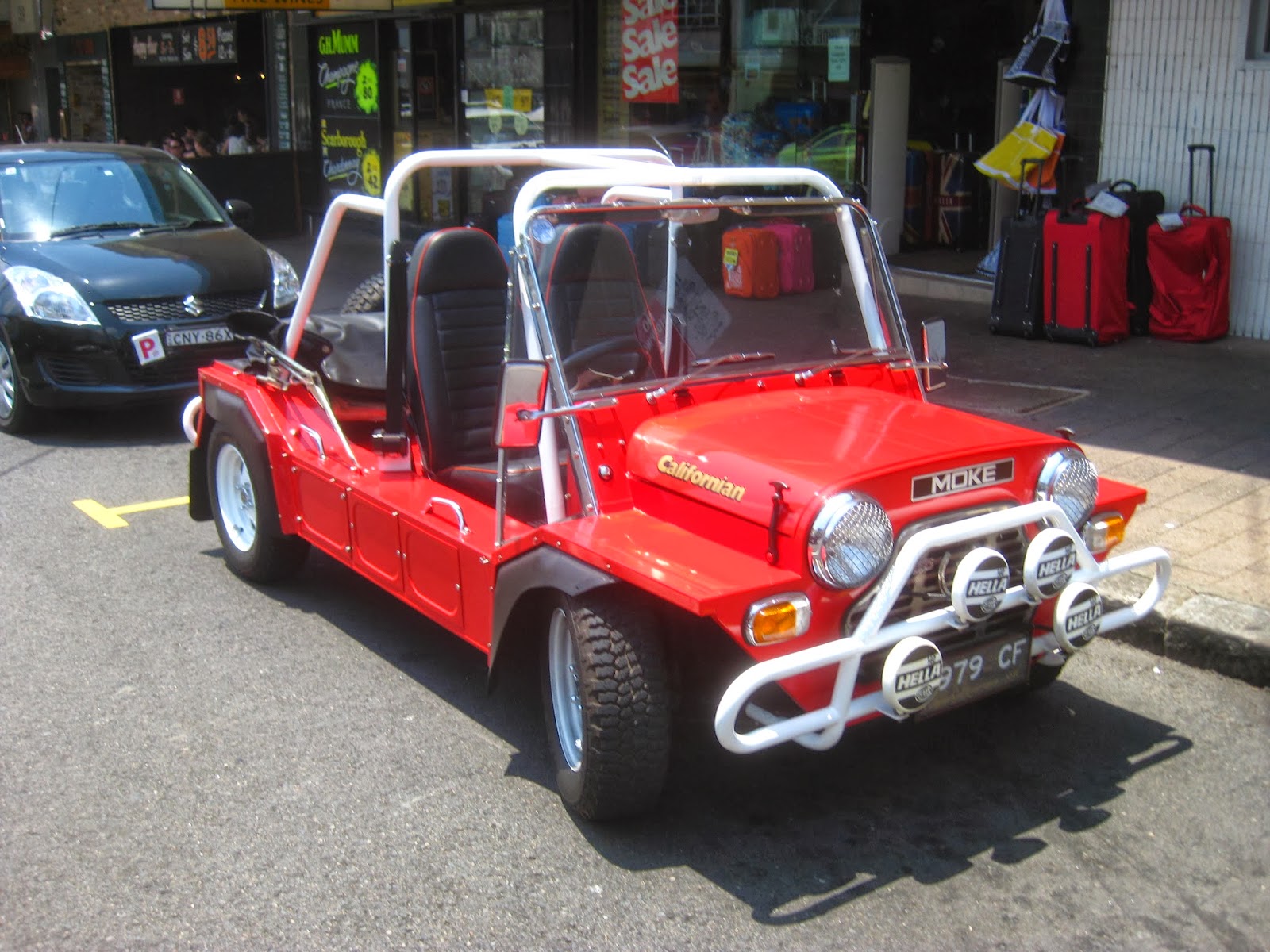 Aussie Old Parked Cars: 1980 Leyland Moke Californian