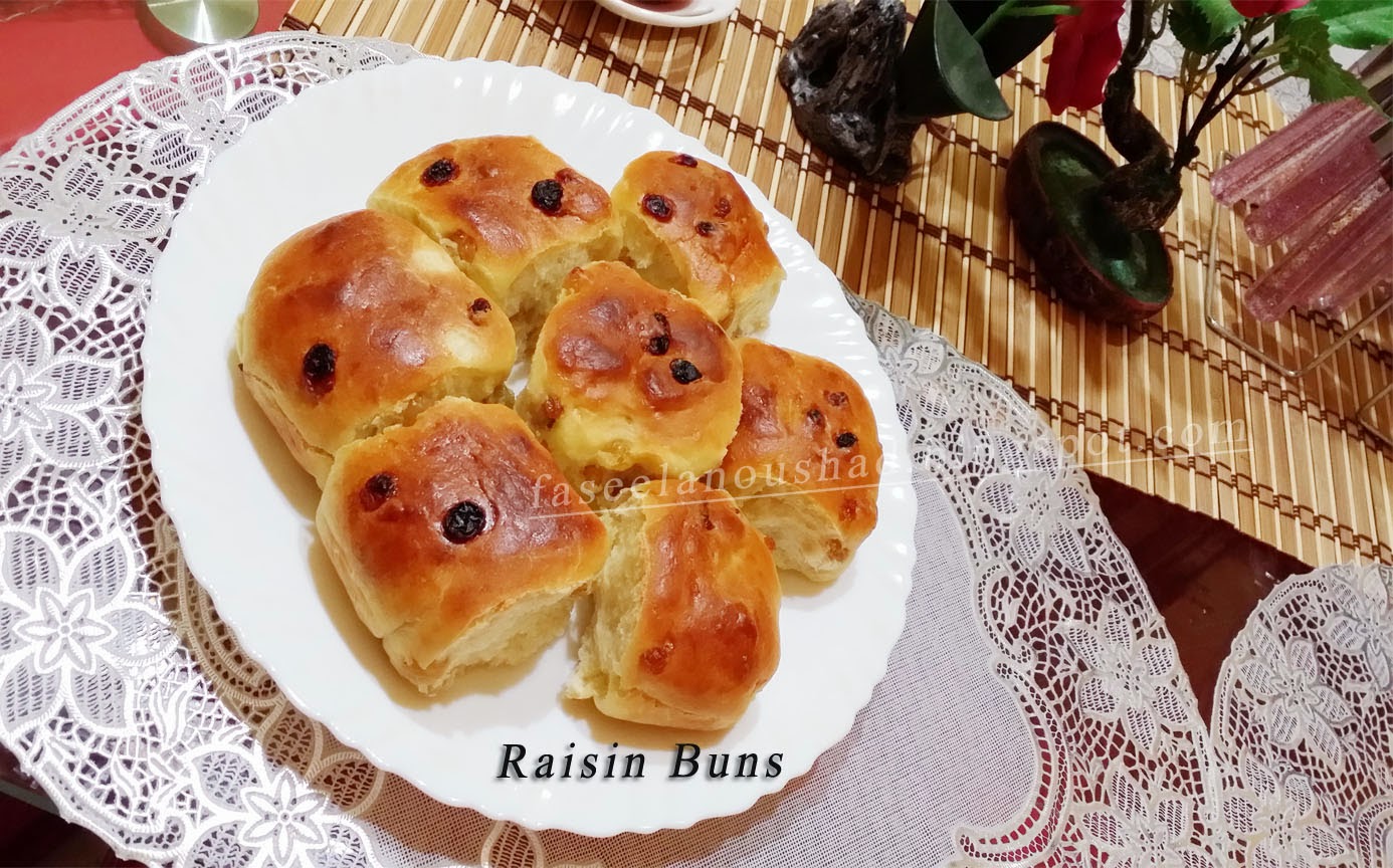 GOOD FOOD ENDS WITH GOOD TALK: Raisin Bun