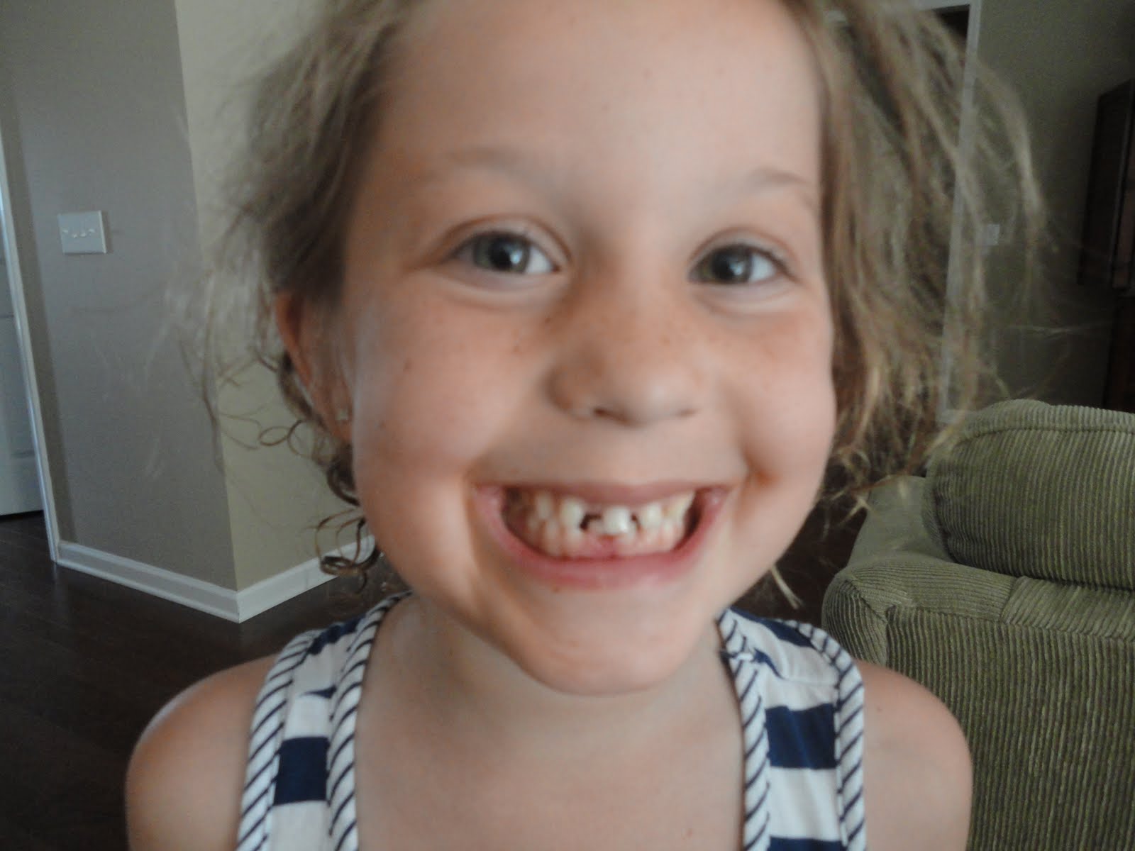 our life...: first tooth