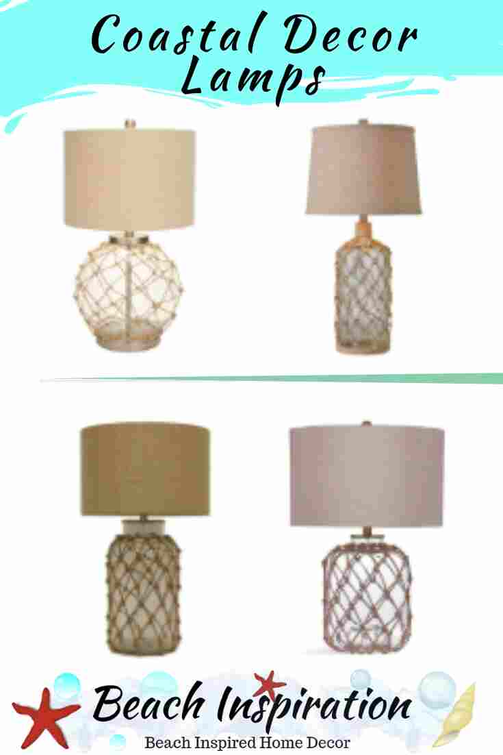 40+ Beautiful Coastal Table Lamps for Beach Houses