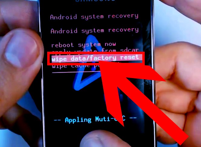 How to factory reset your android phone
