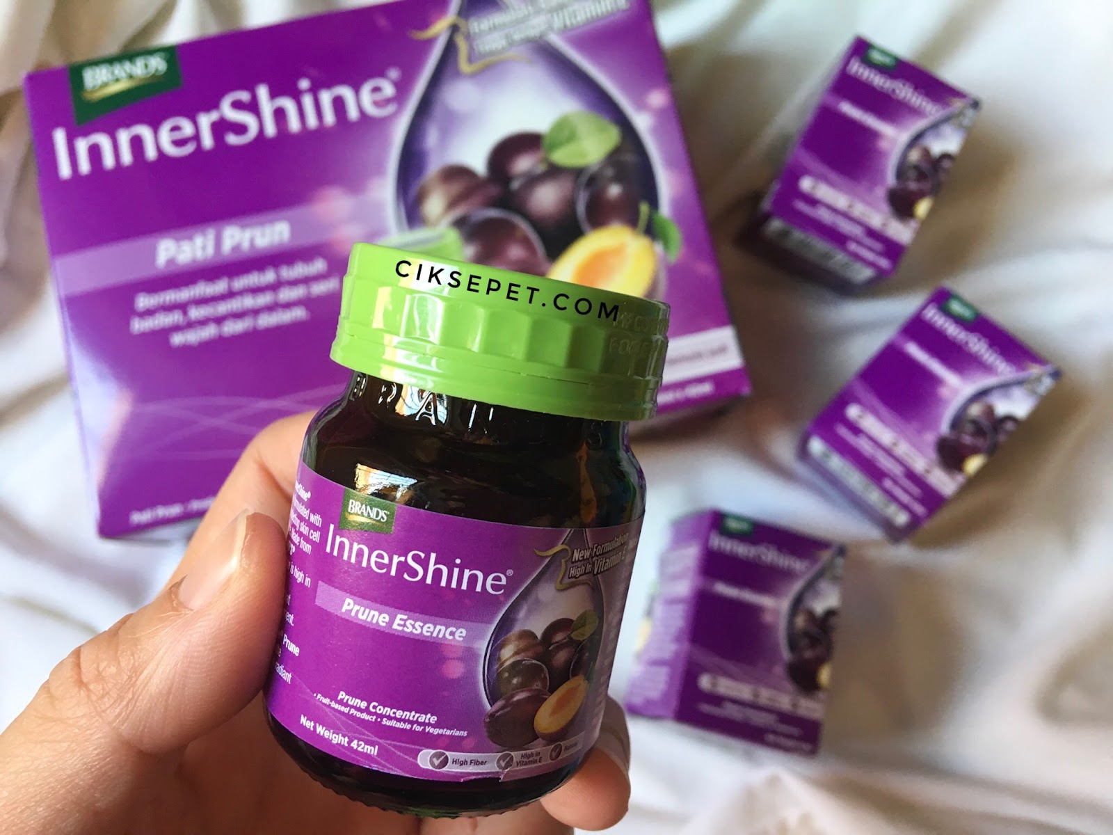 REVIEW InnerShine Prune Essence - BRAND'S | Kecantikan Dari Dalam ...
