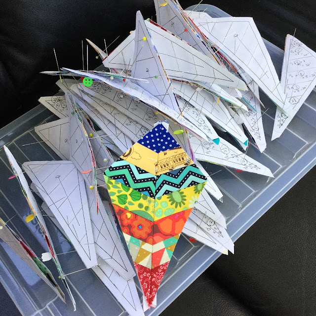 Wendy's Quilts and More: Cobweb Quilt / Millefiori