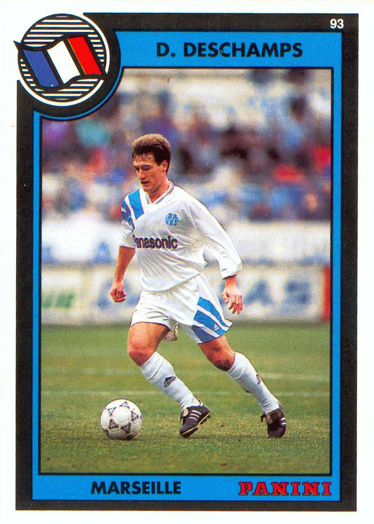 Olympique de Marseille | Trading Cards: Panini Official Football Cards 1993