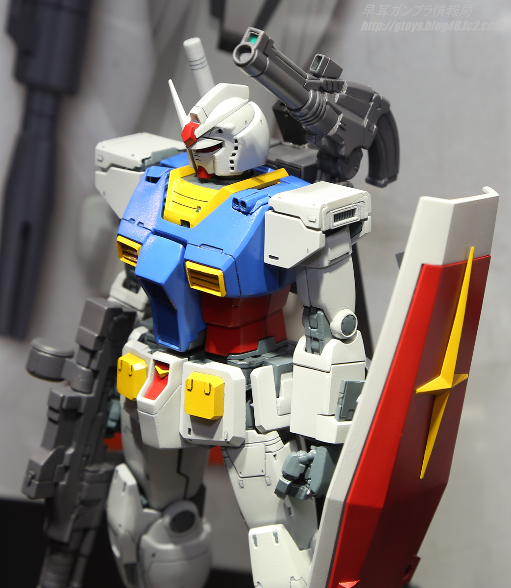 Gundam Family: MG 1/100 RX-78 Gundam [Gundam THE ORIGIN] - On Display ...