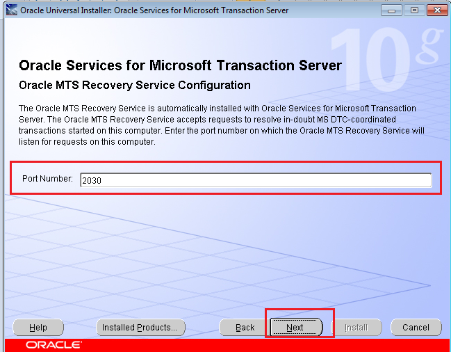 Installerwill show Summary , Click “Next” toproceed further