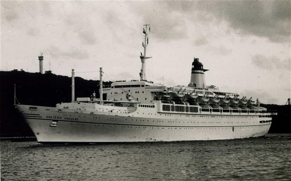 S.S. "GUGLIELMO MARCONI": "MARCONI" at sea