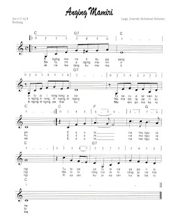 partitur lagu daerah - wood scribd indo