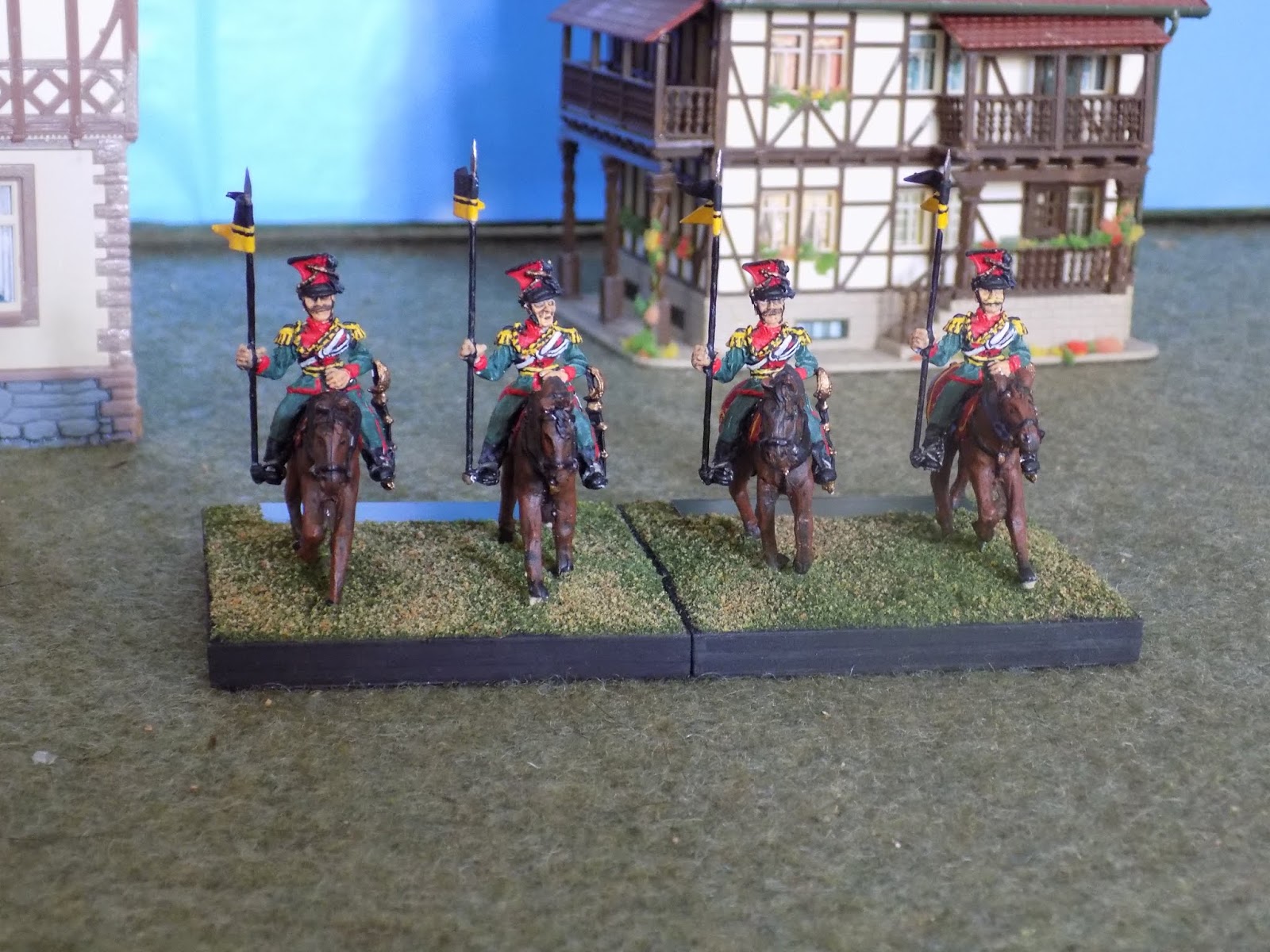 Ed M's Wargames Meanderings : 1866 AUSTRIAN UHLANS