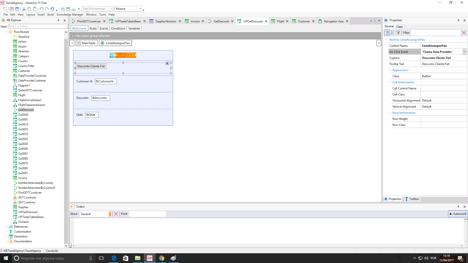 Programando Banalidades: Do Case em Genexus
