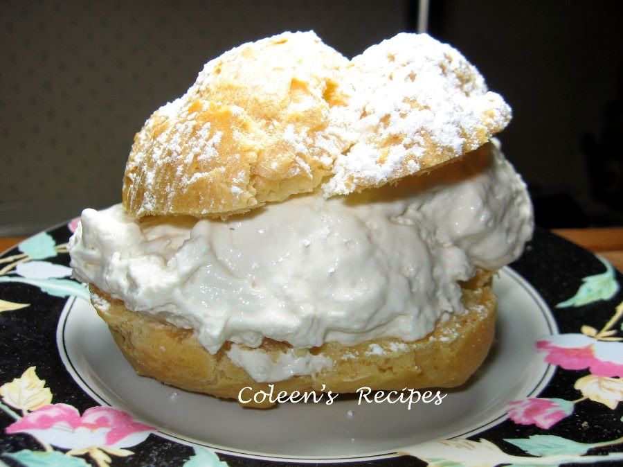 Coleen's Recipes: SUPER EASY CREAM PUFFS