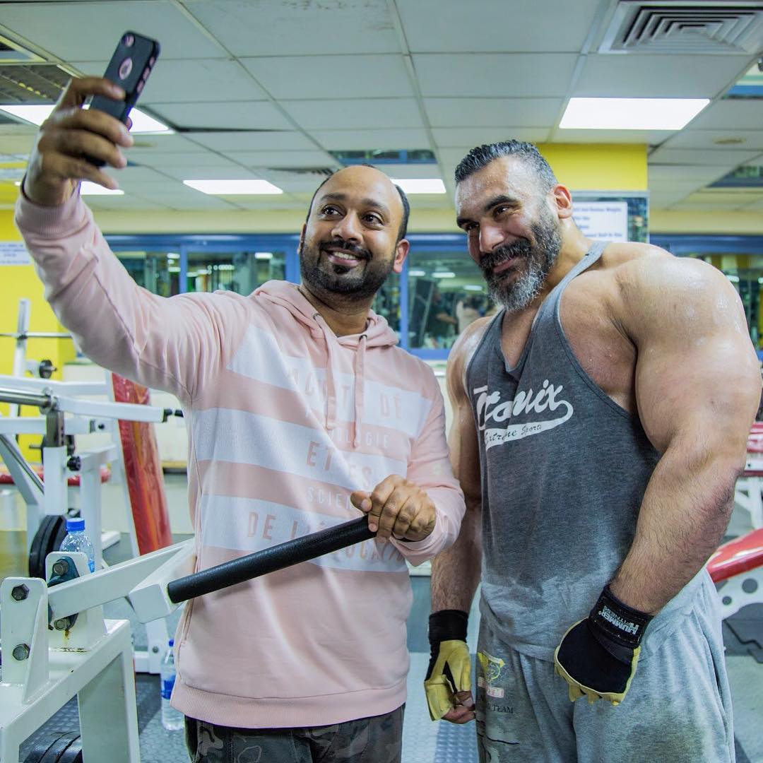 Muscle Lover: Brutal Arab bodybuilder Sayed Ibrahim Al Hashmi